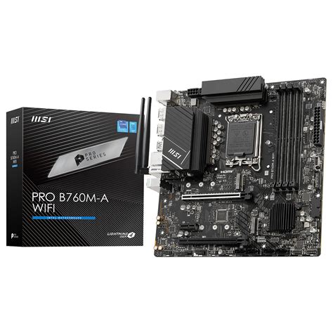 Msi Pro B760m A Wifi Motherboard Ldlc