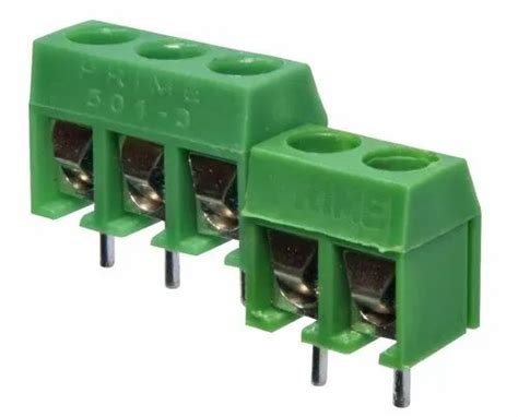 Pcb Terminal Block Pcb Plastic Terminal Block Manufacturer From Vadodara