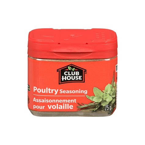 Poultry Seasoning Club House Ca