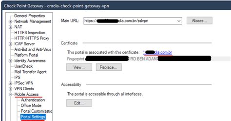 Gaia Portal Certificate Imported But Not Working Check Point Checkmates