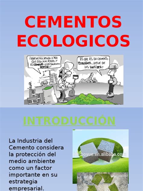 Cementos Ecologicos Pdf Carbonato Cemento