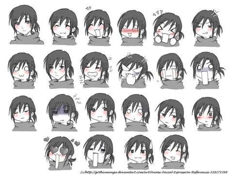 Manga Chibi Expressions