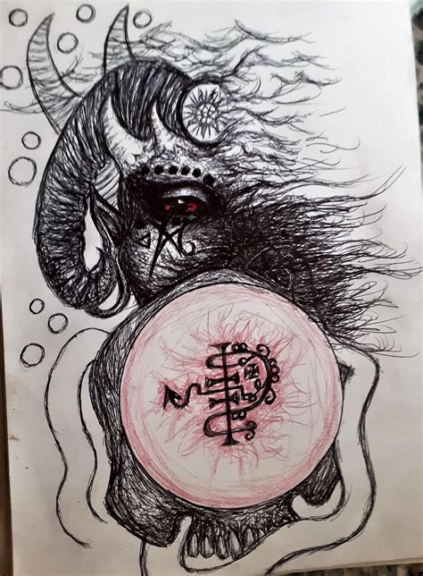 Portrait Of Asmodeus W I P R Demonolatrypractices