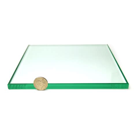 8 Square Polished Edge Beveled Float Glass Sandblasting Supplies Delphi
