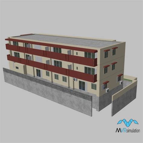 Miyako Building D Model Mvrsimulation