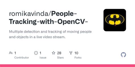 Github Romikavindapeople Tracking With Opencv Multiple Detection And Tracking Of Moving