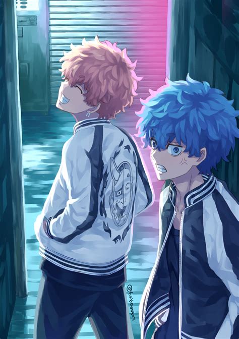 Kawata Nahoya And Kawata Souya Tokyo Revengers Drawn By Kabo