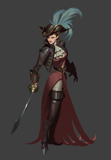 Fantasy Pirate Concept Art