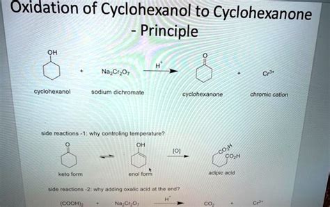 Solved Cyclohexanone Is Synthesized By The Oxidation Of 41 Off