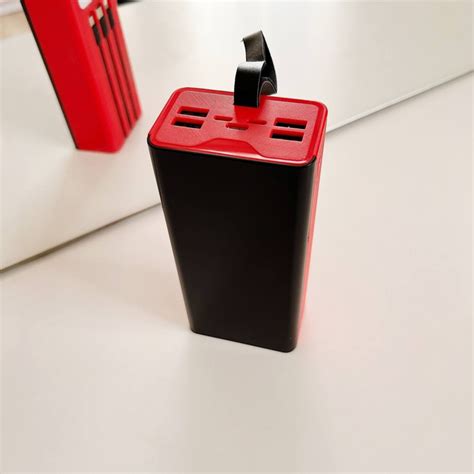 Мощная портативная зарядка, 30000 maH, аккумулятор с фонариком ...