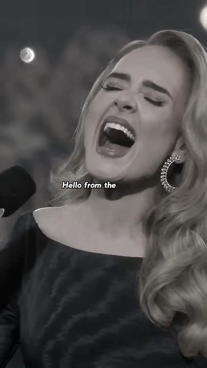 Adele Hello Lyrics Live Performs Hello In Munich Adele