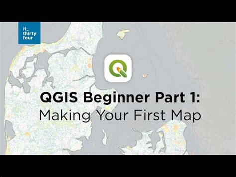 QGIS Beginner Part Making Your First Map YouTube