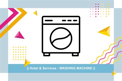 Hotel Service Washing Machine Graphic By Adbanggemilang · Creative