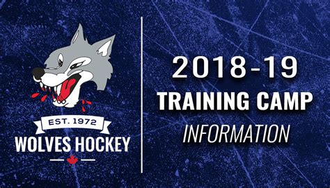 Wolves Announce Training Camp Roster Sudbury Wolves