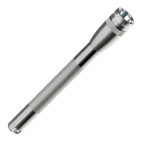 Mag Lite® M3a096 Mini Mag Lite® 2 Aaa Krypton Lamp Flashlight Grey