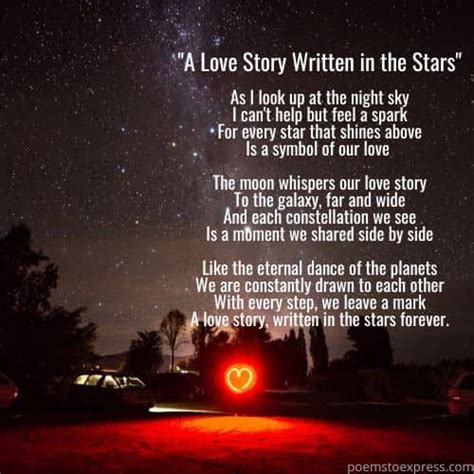 Night Sky Love Poem
