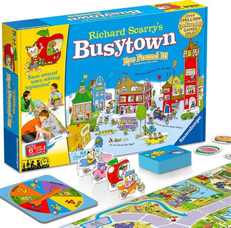 Richard Scarrys Busytown Board Game Review Cubby
