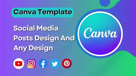 Canva Template Social Media Posts And Any Design By Jowelislam1 Fiverr