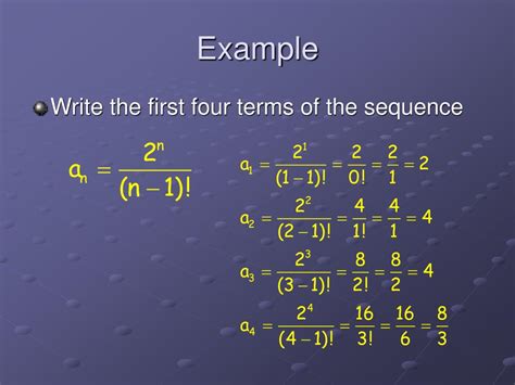 Ppt Sequences And Summation Notation 8 1 Powerpoint Presentation Id 721464