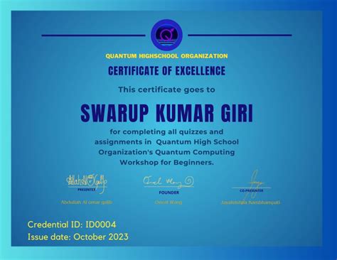 Swarup Kumar Giri On Linkedin Im Happy To Share That Ive Obtained A