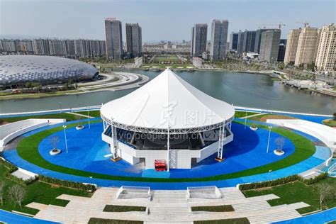 浙江德清亚运场馆建设如火如荼 人民图片网