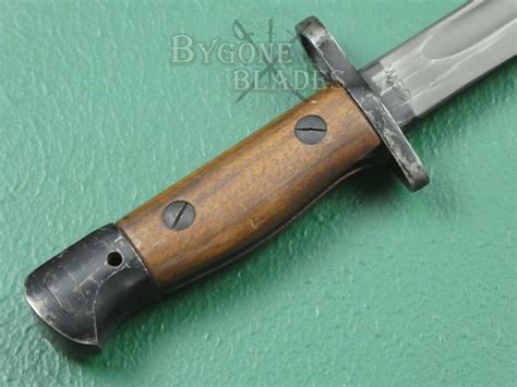 British Lanchester Submachine Gun Bayonet Ww2 Wilkinson 2211025 Bygone Blades