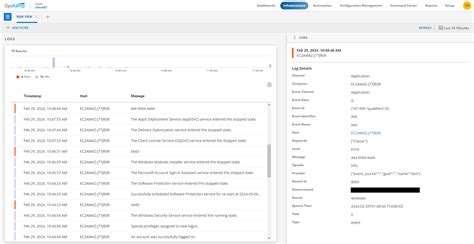 Logs Windows Eventlog のサンプル