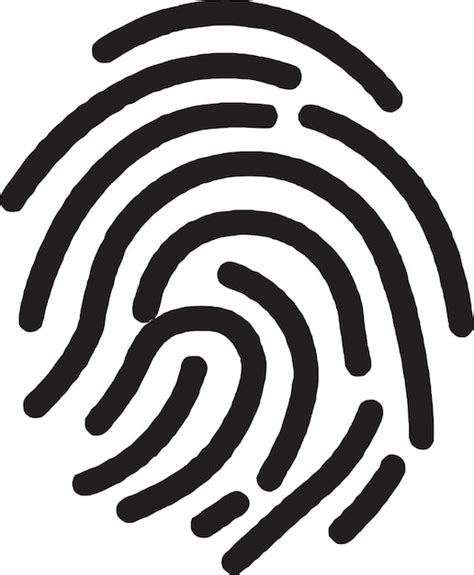 Premium Vector Fingerprint Vector Illustration