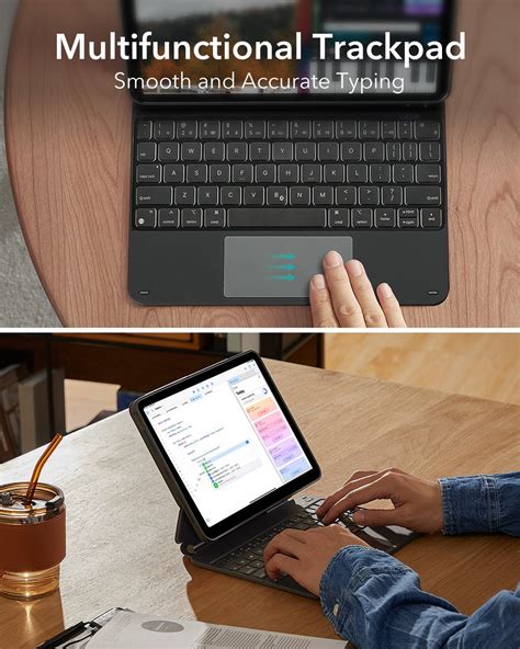 Rebound Magnetic Keyboard Case 360 For Ipad Air 11” 2024 Esr