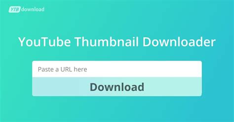 Youtube Thumbnail Downloader Free To Get Youtube Thumbnail
