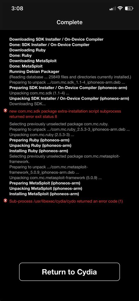 Help Question Trying To Install Metasploit But It Only Gives Me This Error And Doesnt