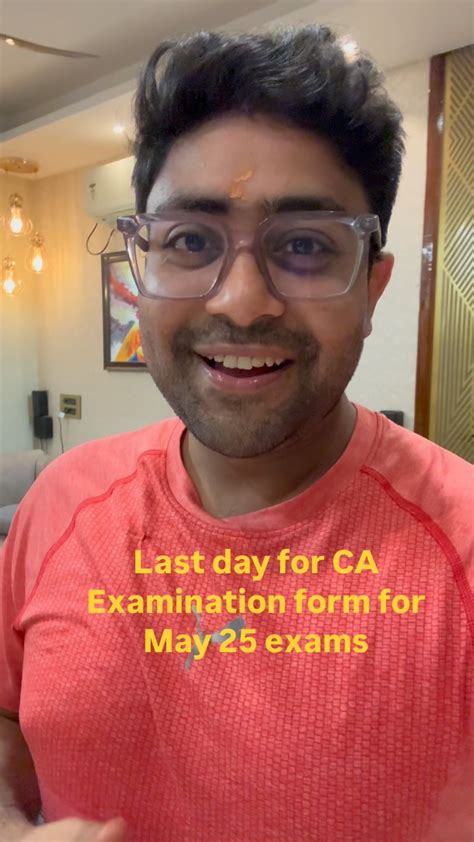Last Day For Ca Examination Form For May 25 Exams Icai Audit