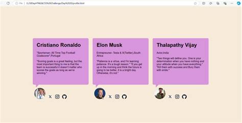 Arun M On Linkedin Webdevelopment Profile Html Css 30dayschallenge