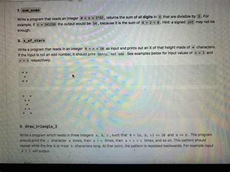 Solved 7 Sum Even Write A Program That Reads An Integer A