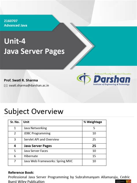 Adv Java Gtu Study Material Presentations Unit 4 22022020071540am