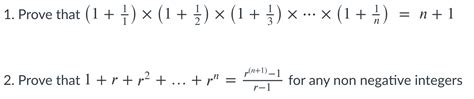 solved 1 prove that 1 1 į 1 } x 1
