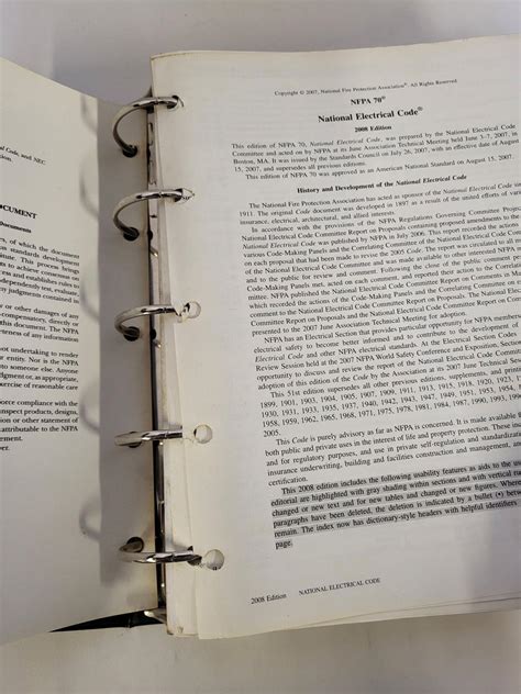 National Electric Code 2008