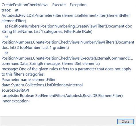 One Of The Given Rules Refers To A Parameter That Does Not Apply To