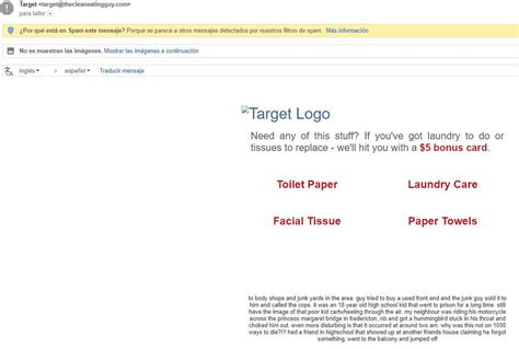 The Bottom Text Of This Spam Email R Mildlyinfuriating