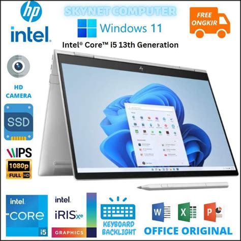 Jual Hp Pavilion X360 Ek1005tu Intel Core I5 1335u Ram16gb Ssd512gb