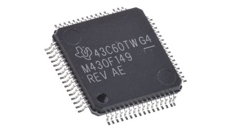 Texas Instruments Msp430f149ipm 16bit Msp430 Microcontroller Msp430