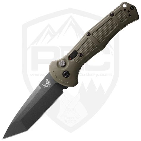 Benchmade Claymore Auto Knife Tanto Ranger Green Cpm D2