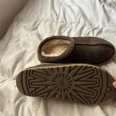Chocolate Brown Ugg Tasmans Size 3 Selling Because Depop