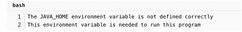 Mac Maven配置报错the Javahome Environment Variable Is Not Defined