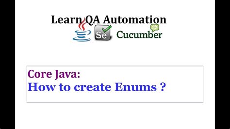 How To Create Enums In Java With Examples Youtube