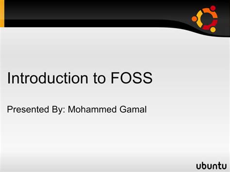 Introduction To Foss Pdf Shareware And Freeware Computer Software And Applications