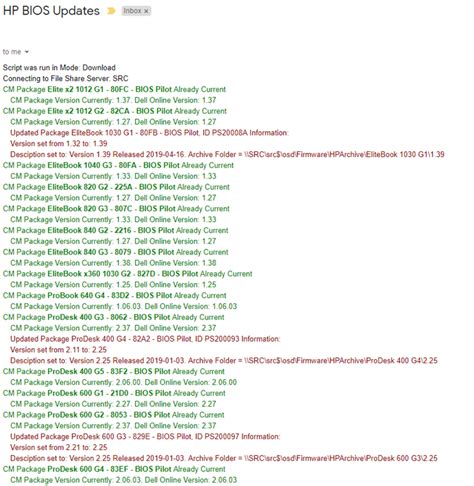 Hp Download Bios And Update Cm Packages Garytown Configmgr Blog
