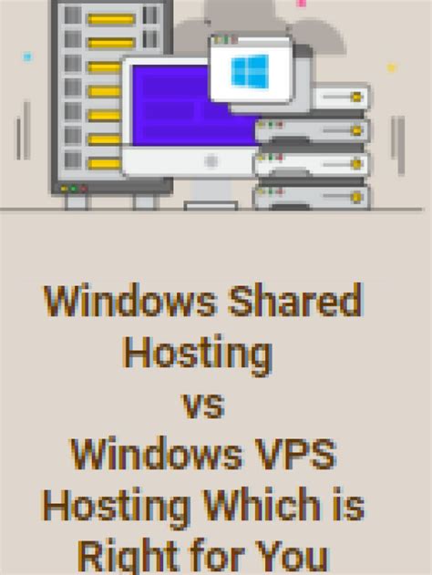 Windows Shared Hosting Vs Windows Vps Hosting Which Is Right For You Hostingseekers