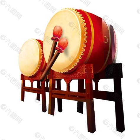 红色的大鼓png元素设计元素素材免费下载 图片编号 9096436 六图网
