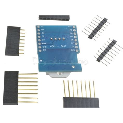 dht pro shield for d1 mini dht22 singlebus digital temperature and